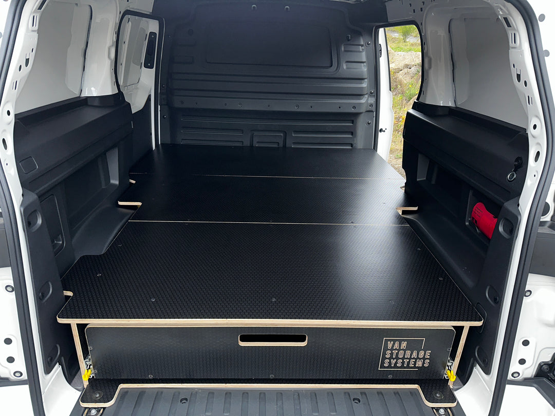 VW ID Buzz Cargo | Compact | Full System | 3 Drawer – Van Storage Systems
