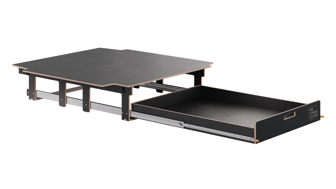 Ford Transit Custom Crew Cab 2024+ LWB | Van Storage System | Rear ...