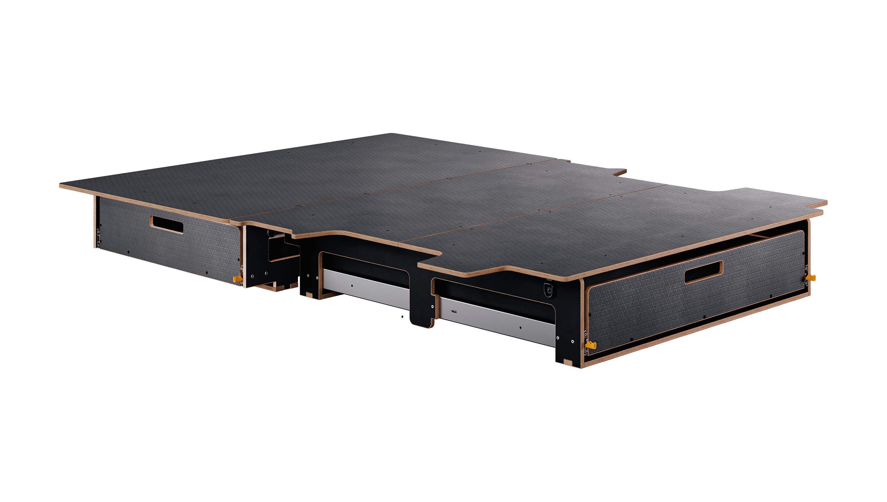 Ford Transit Custom 2024+ LWB | Van Storage System | Full 2 Drawer ...